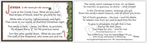 What Does A Candy Cane Teach About Jesus? Start a Conversation Today ...