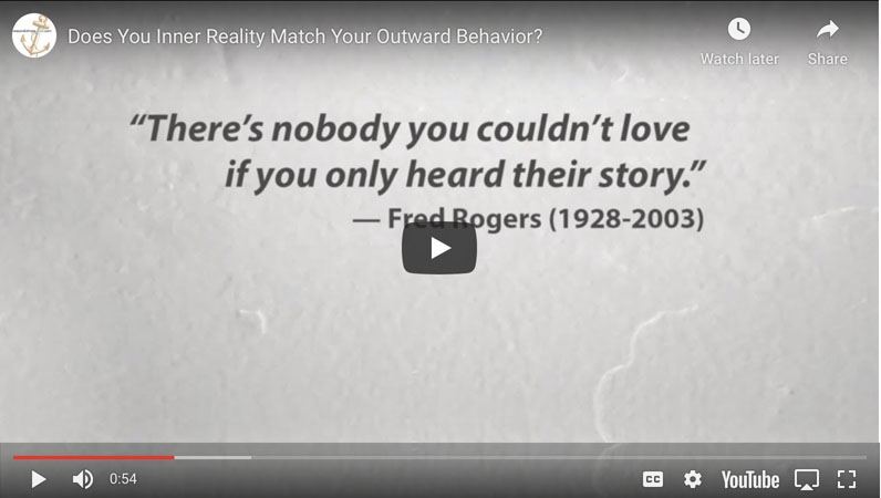 Does You Inner Reality Match Your Outward Behavior? » Reasons for Hope ...