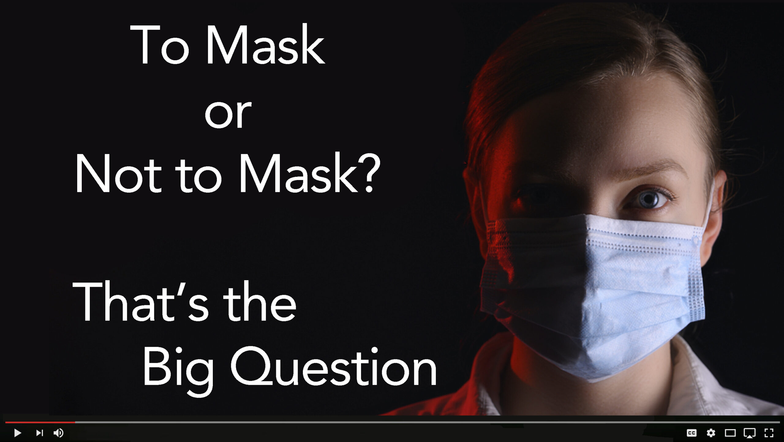 To Mask or Not to Mask? That's the Big Question » Reasons for Hope* Jesus