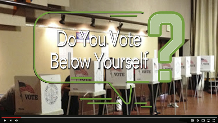 Do You Vote Below Yourself? » Reasons for Hope* Jesus