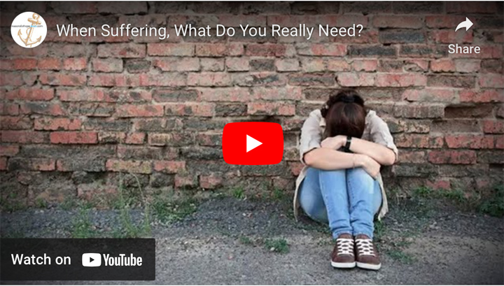 When Suffering, What Do You Really Need? » Reasons for Hope* Jesus