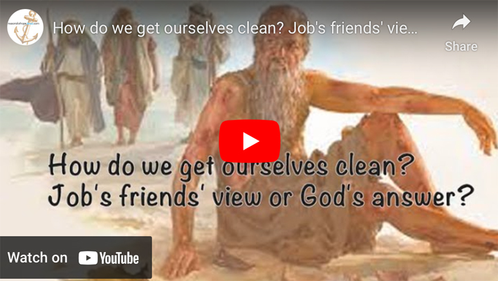 How do we get ourselves clean? Job's friends' view or God's answer ...