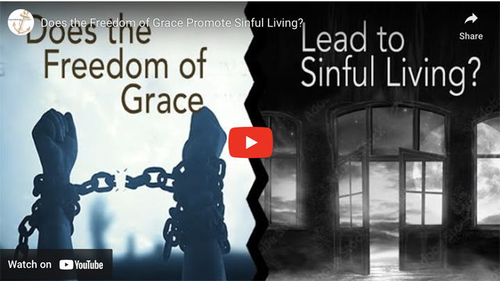 Does the Freedom of Grace Lead to Sinful Living? » Reasons for Hope* Jesus