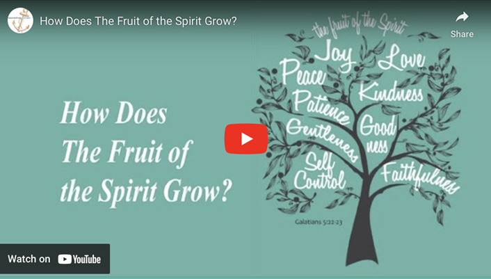 How Does The Fruit of the Spirit Grow? » Reasons for Hope* Jesus