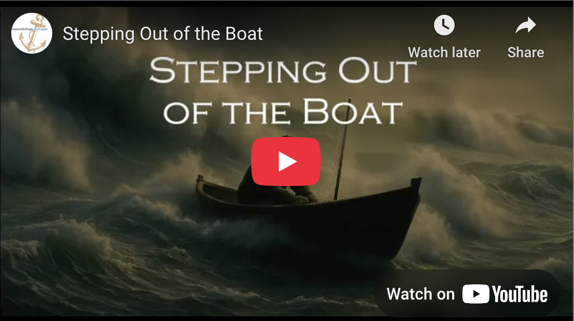 Stepping Out of the Boat » Reasons for Hope* Jesus