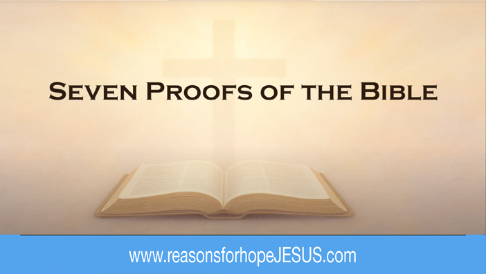 Seven Proofs of the Bible » Reasons for Hope* Jesus